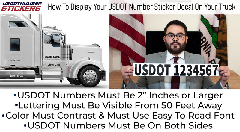 Tips & Tricks For Displaying Your USDOT Number Correctly Outside Of Yo ...