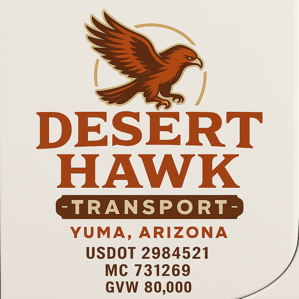 Custom Truck Door Decal Sticker Sign For Trucking, Transport, Logistic ...