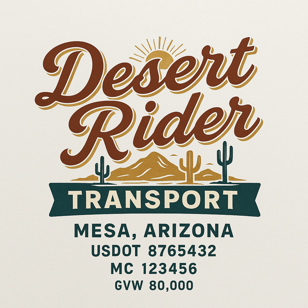 Custom Truck Door Decal Sticker Sign For Trucking, Transport, Logistic ...