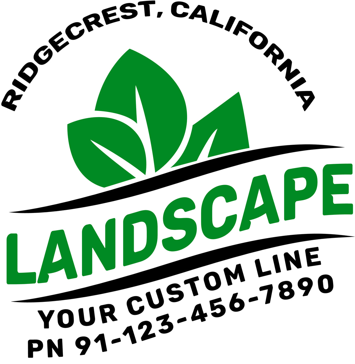 Landscaping, Lawn Care Truck Door Decal Sticker (USDOT) Set of 2 ...