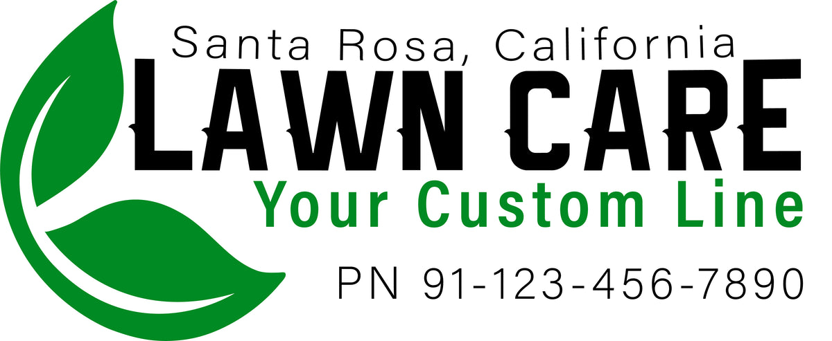 Landscaping, Lawn Care Truck Door Decal Sticker (USDOT) Set of 2 ...