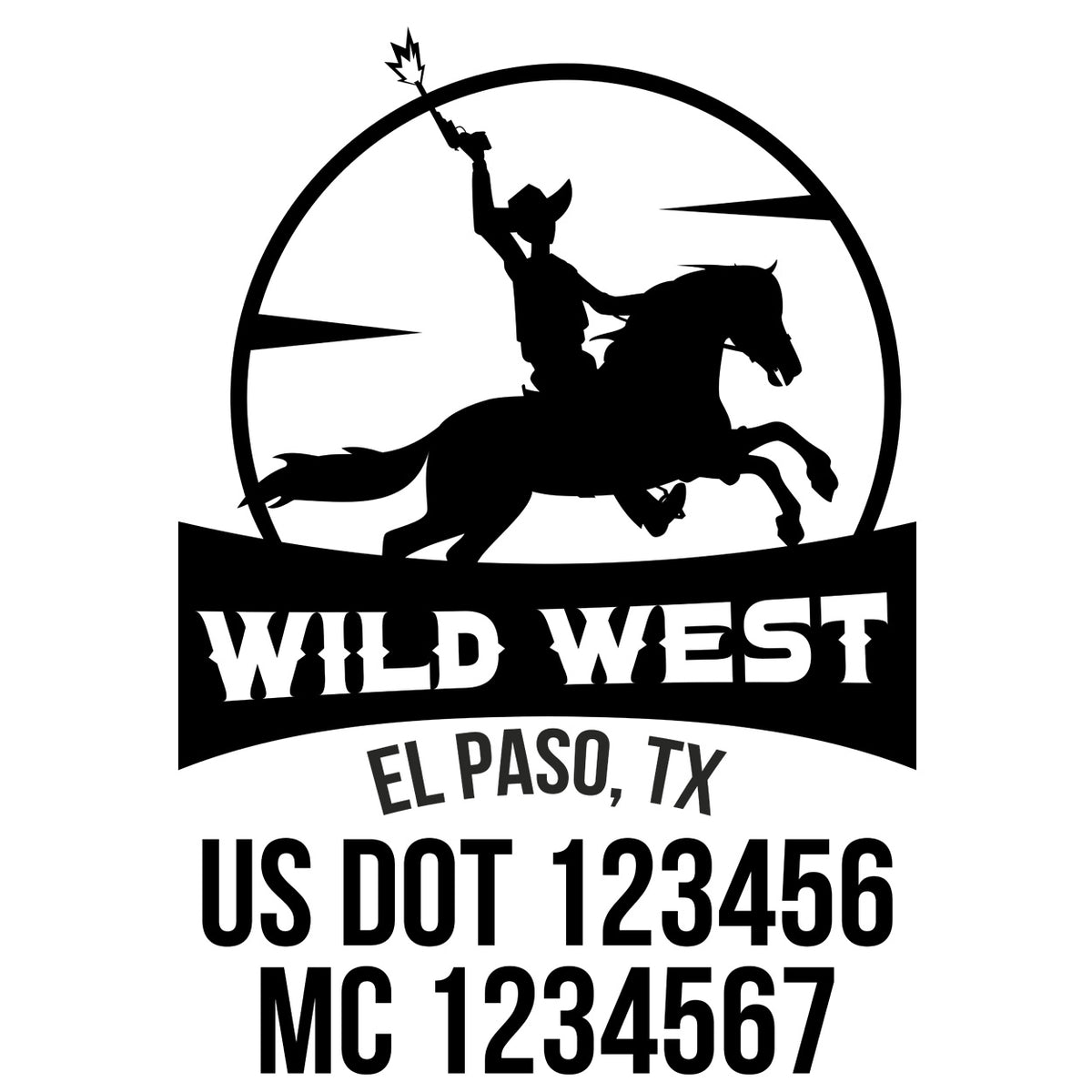 Cowboy Decals For Trucks